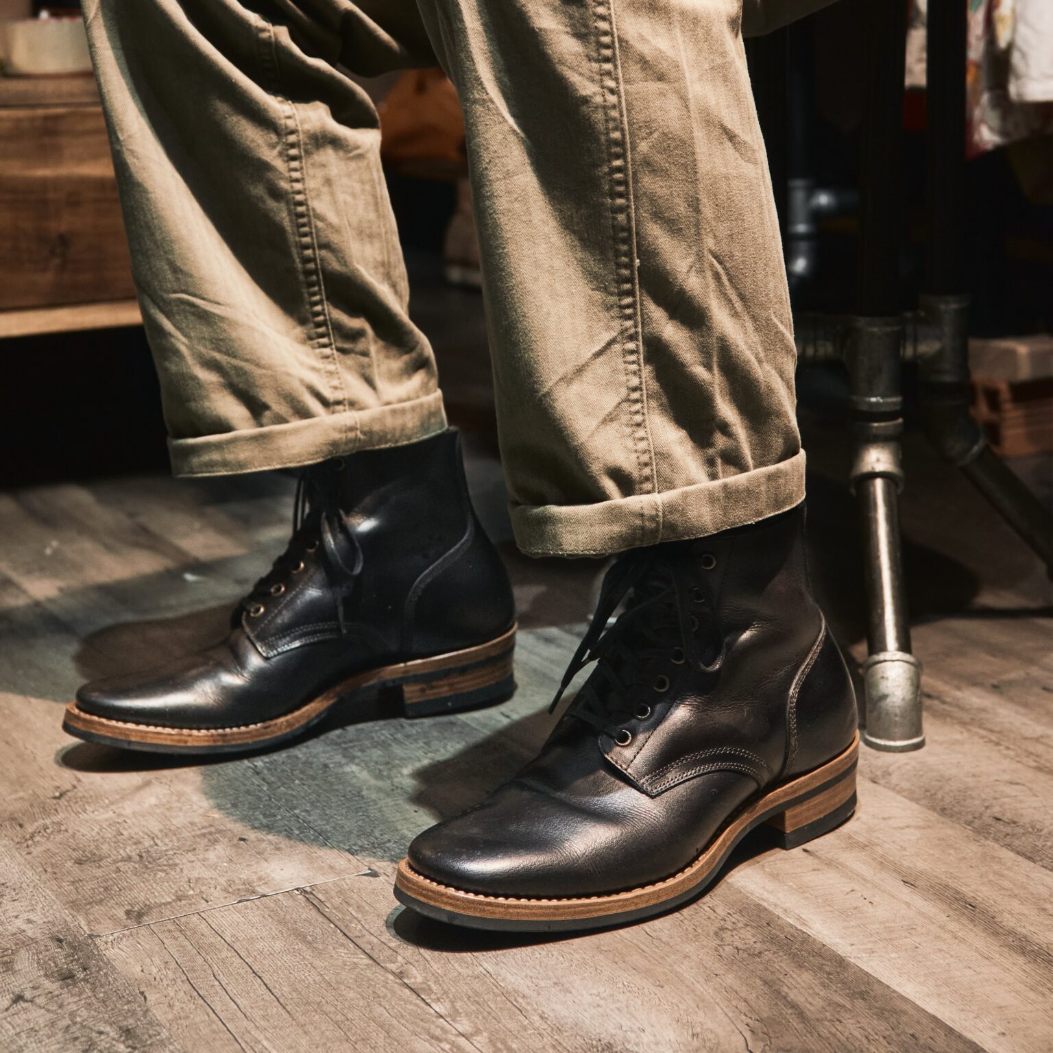 BOONDOCKER Boot – Black Teacore – Akito Shop
